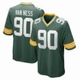 Youth Green Bay Van Ness 90 Green Sports Player Game Stitched Name ...