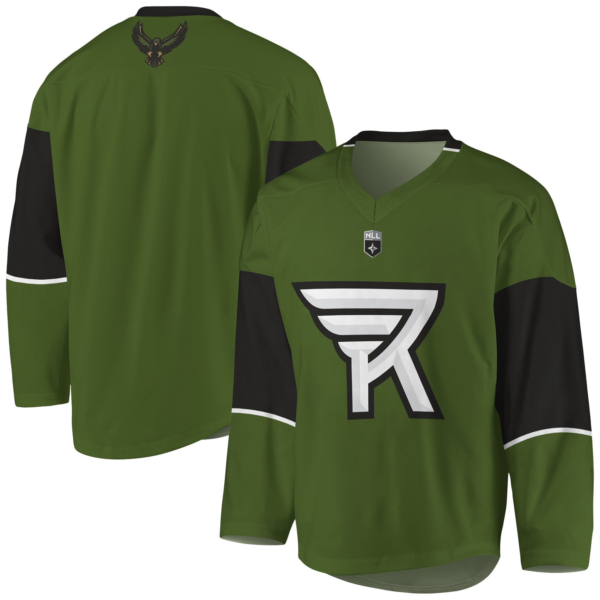 Youth Green/Black Rochester Knighthawks Replica Jersey - Walmart.com