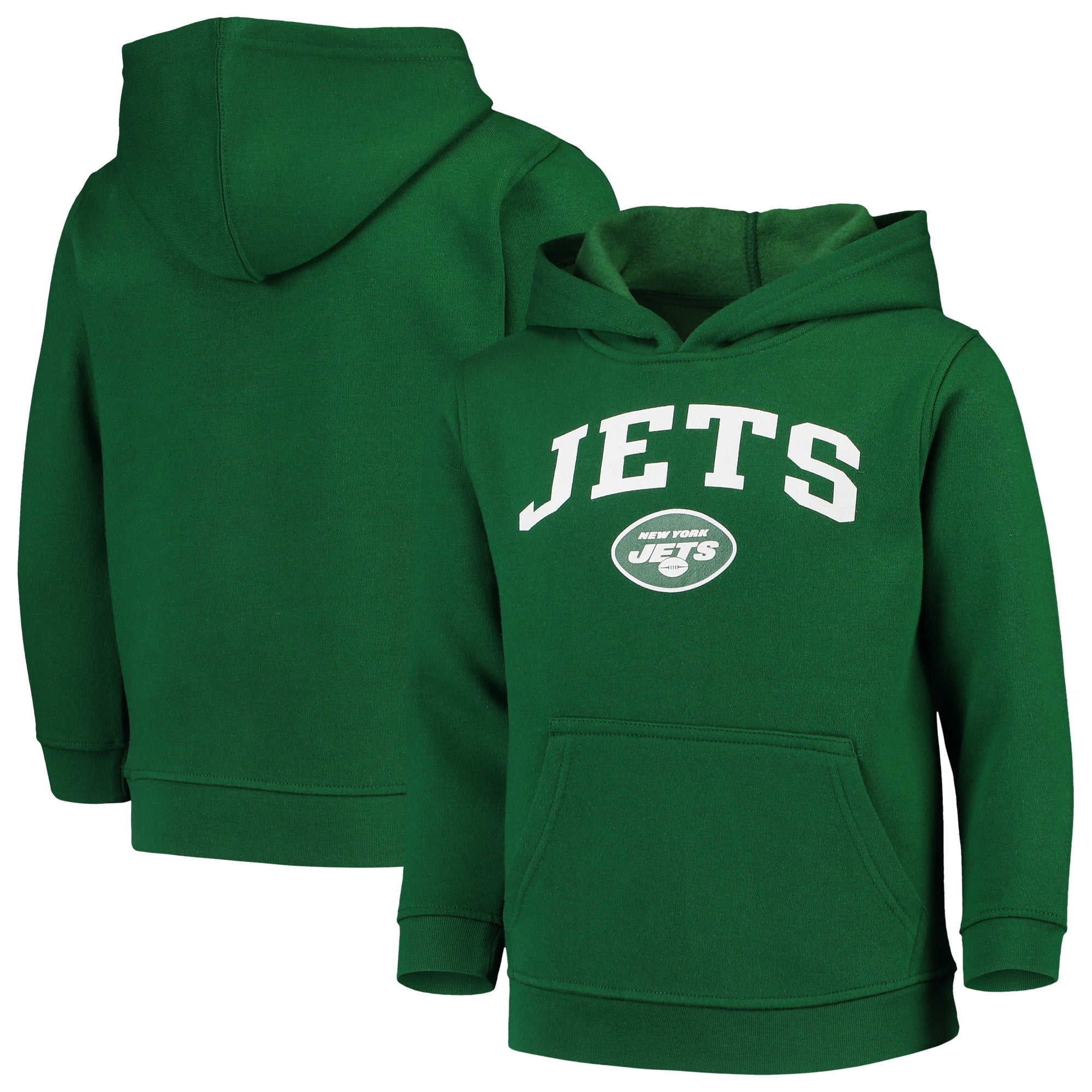 Youth Green New York Jets Team Fleece Pullover Hoodie - Walmart.com