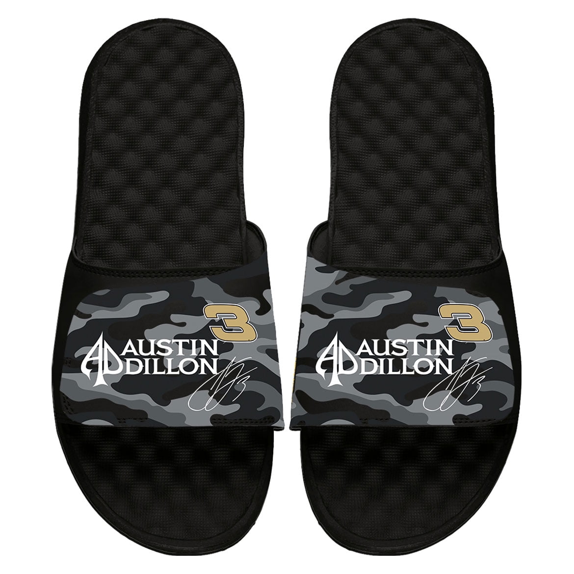 Youth ISlide Austin Dillon NASCAR Camo Slide Sandals - Walmart.com
