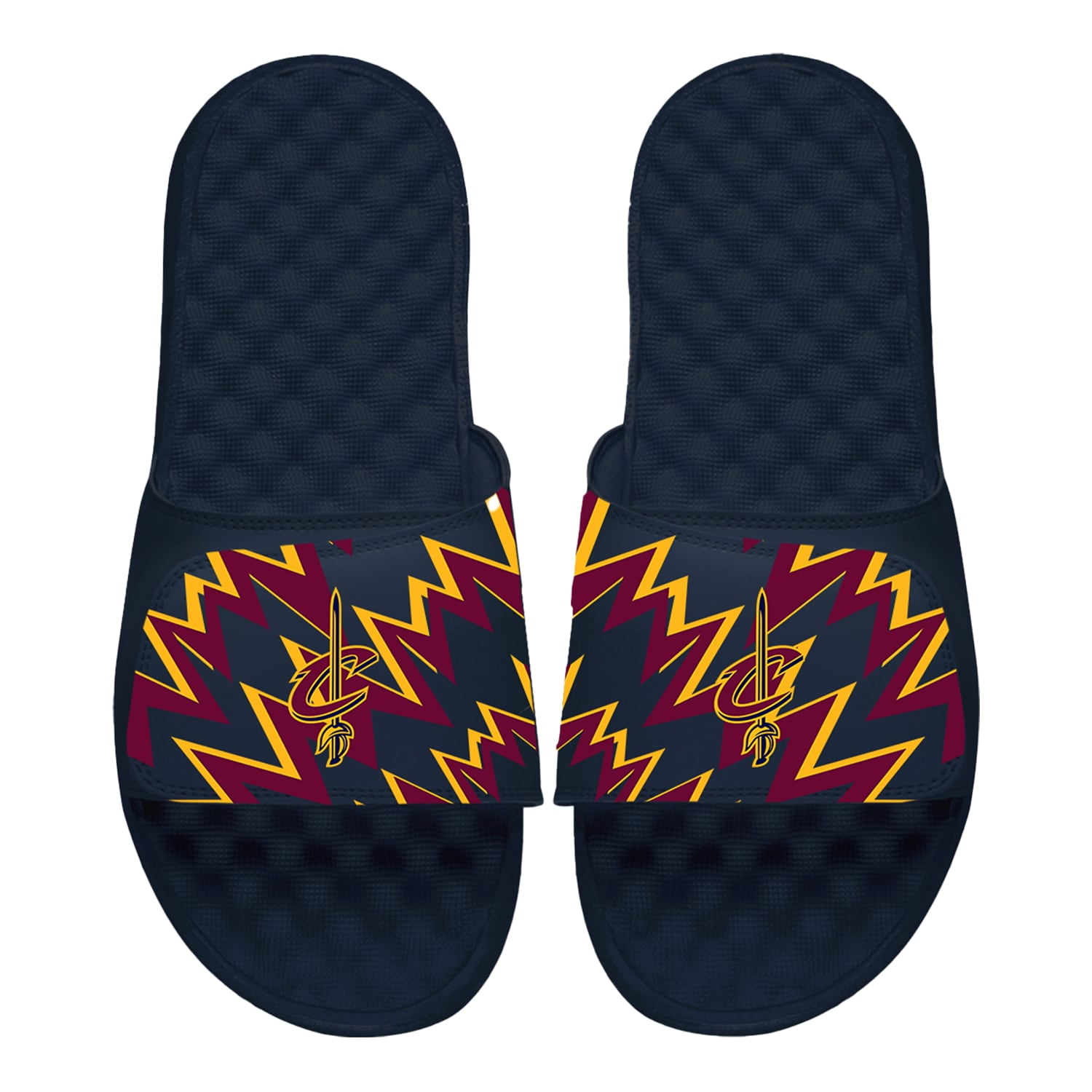 Youth ISlide Black Cleveland Cavaliers High Energy Slide Sandals ...