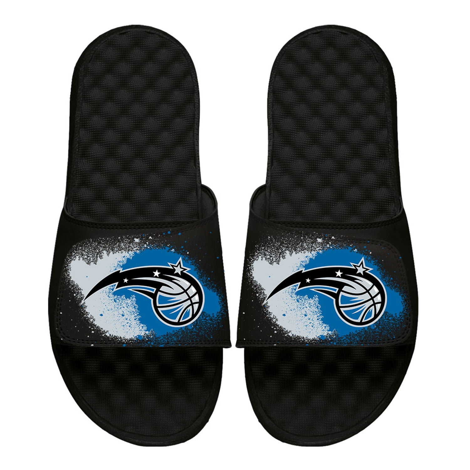 Youth ISlide Black Orlando Magic Spray Paint Slide Sandals - Walmart.com