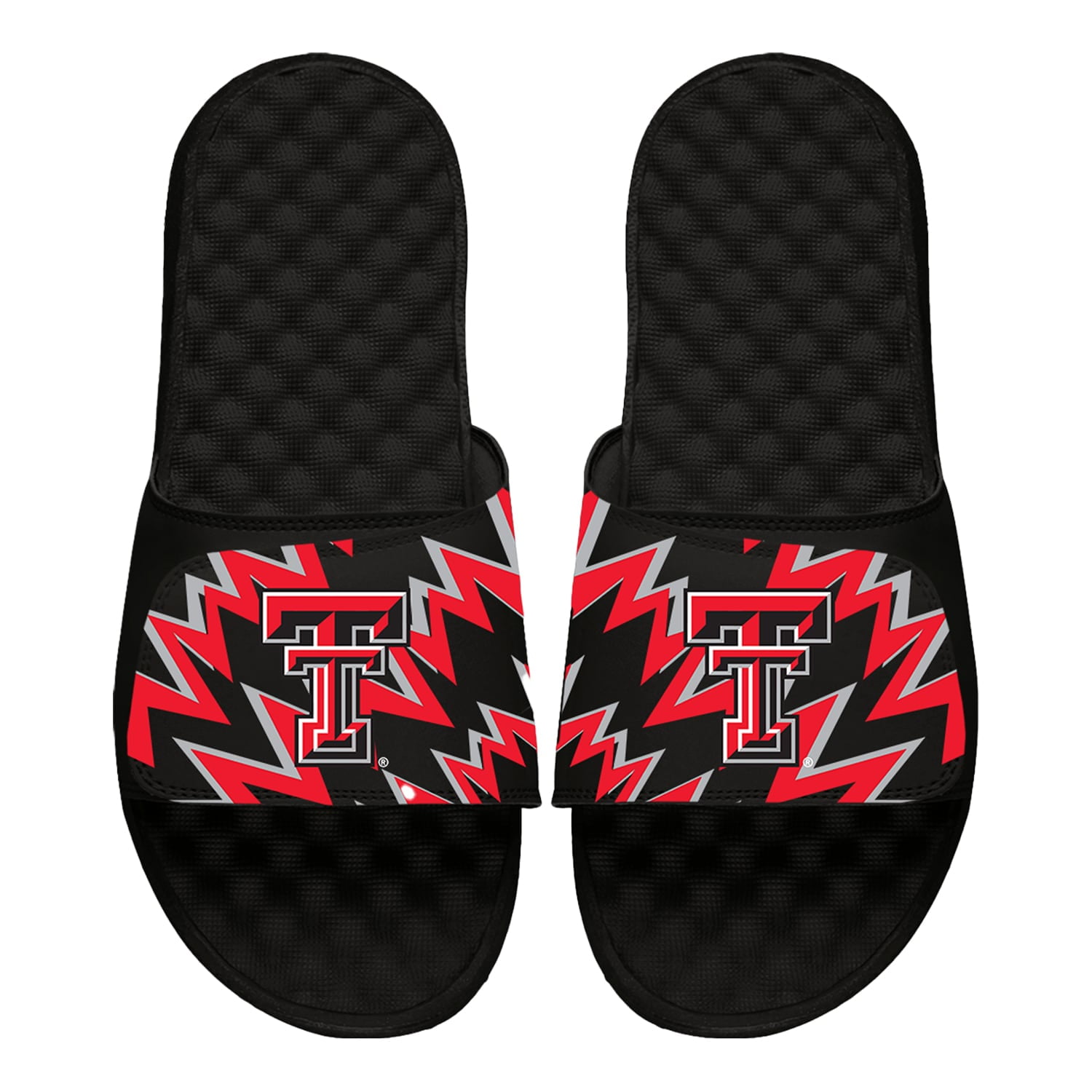 Youth ISlide Black Texas Tech Red Raiders High Energy Slide Sandals ...