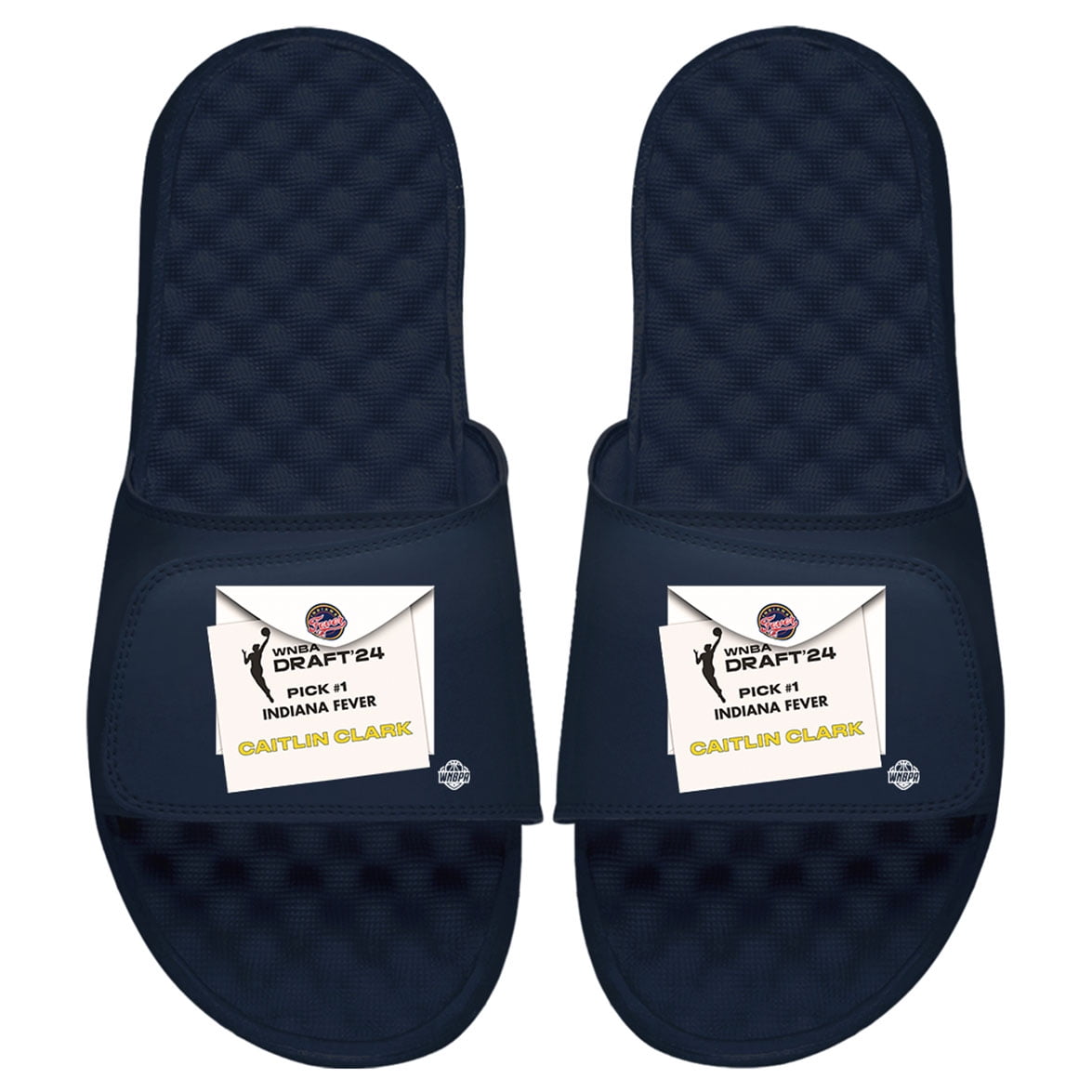 Youth ISlide Caitlin Clark Navy Indiana Fever 2024 WNBA Draft Draft ...