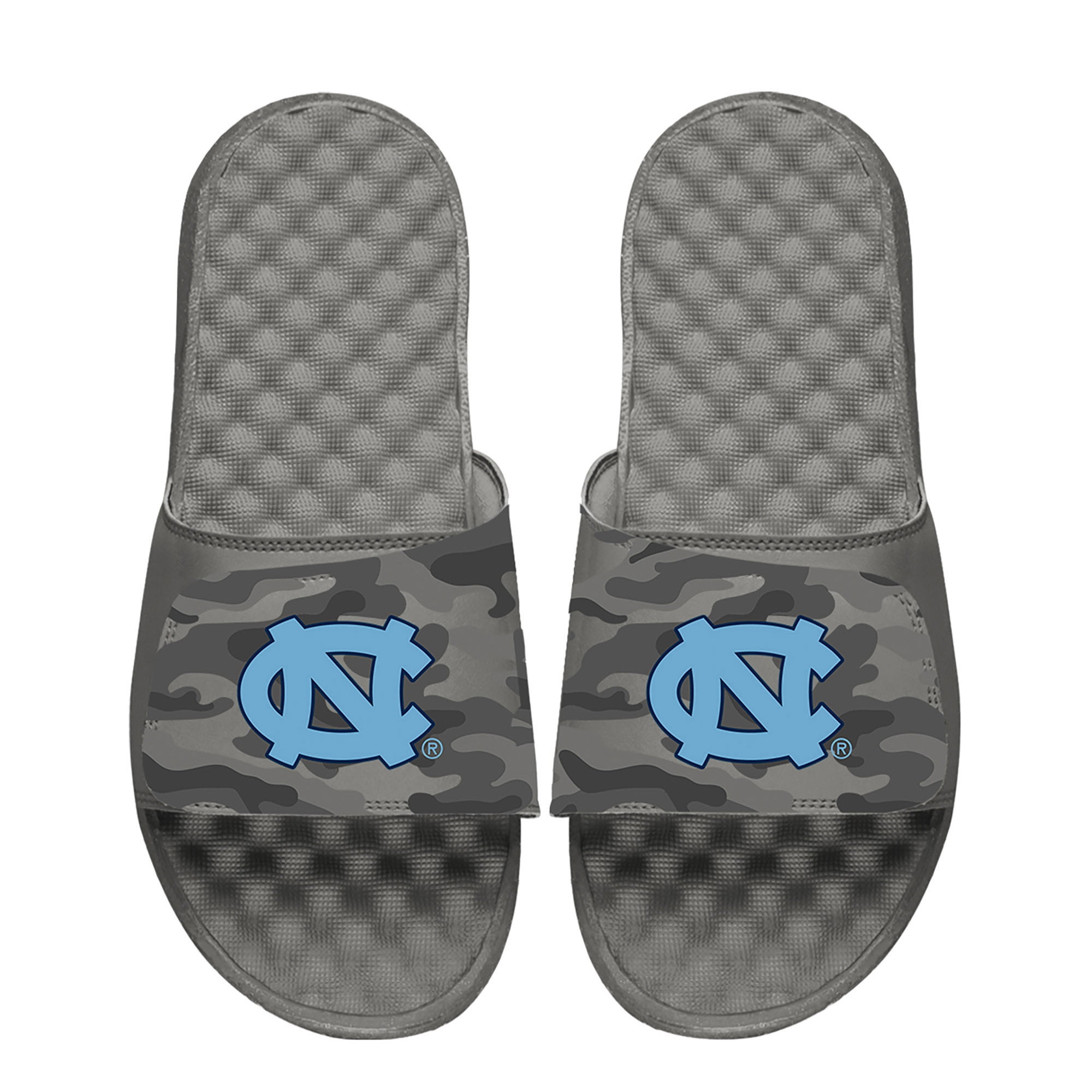 Youth ISlide Gray North Carolina Tar Heels Camo Slide Sandals - Walmart.com