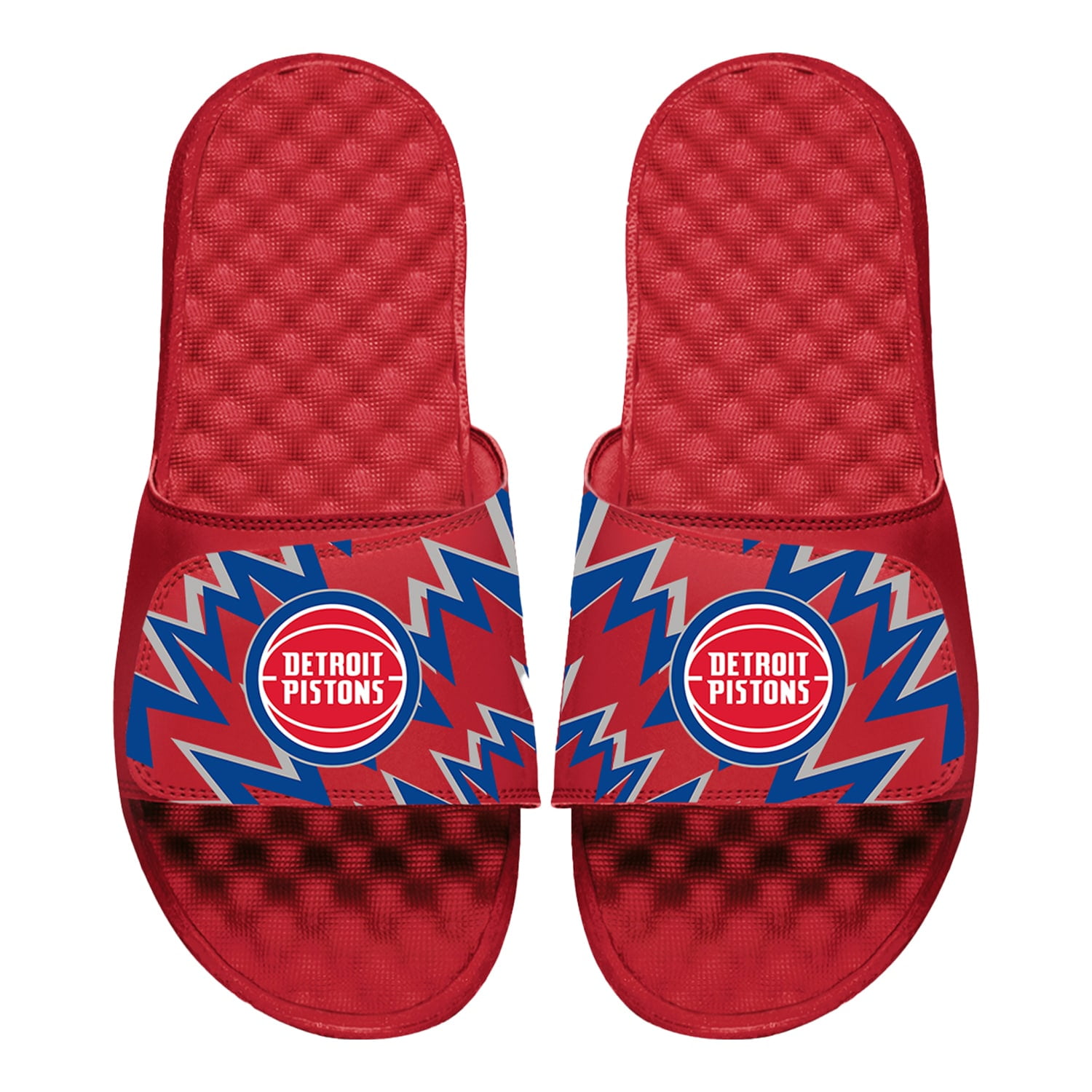 Youth ISlide Red Detroit Pistons High Energy Slide Sandals - Walmart.com