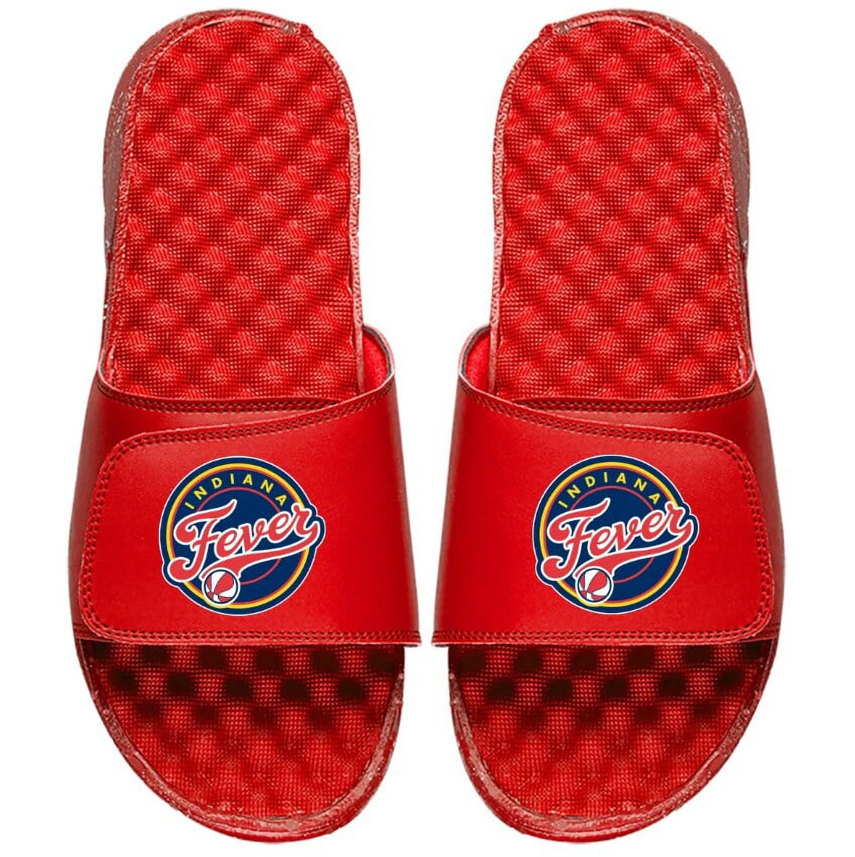 Youth ISlide Red Indiana Fever Primary Logo Slide Sandals - Walmart.com