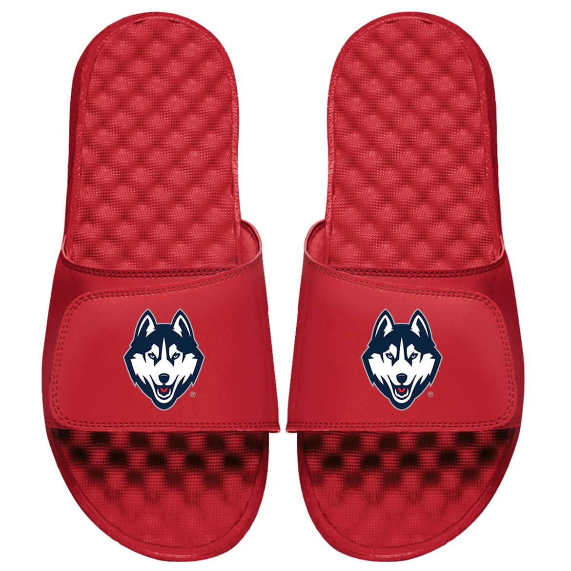 Youth ISlide Red UConn Huskies Primary Logo Slide Sandals - Walmart.com