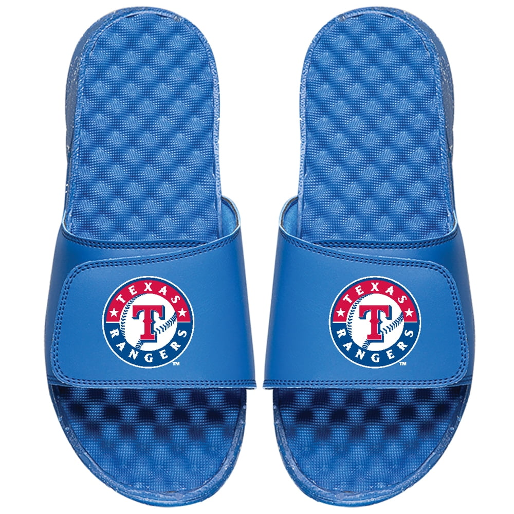 Youth ISlide Royal Texas Rangers Primary Logo Slide Sandals - Walmart.com