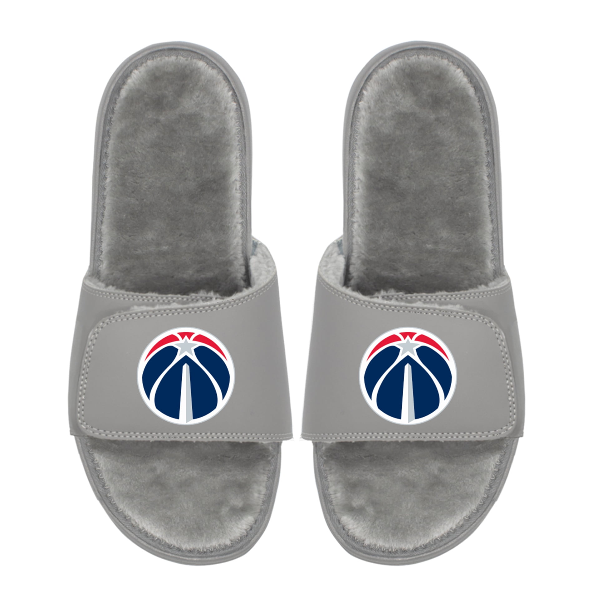 Youth ISlide Washington Wizards Logo Fur Slide Sandals - Walmart.com