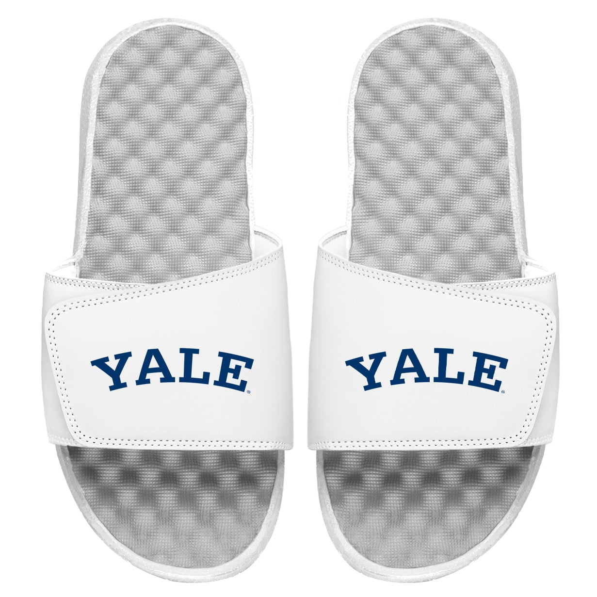Youth ISlide White Yale Bulldogs Primary Logo Slide Sandals - Walmart.com