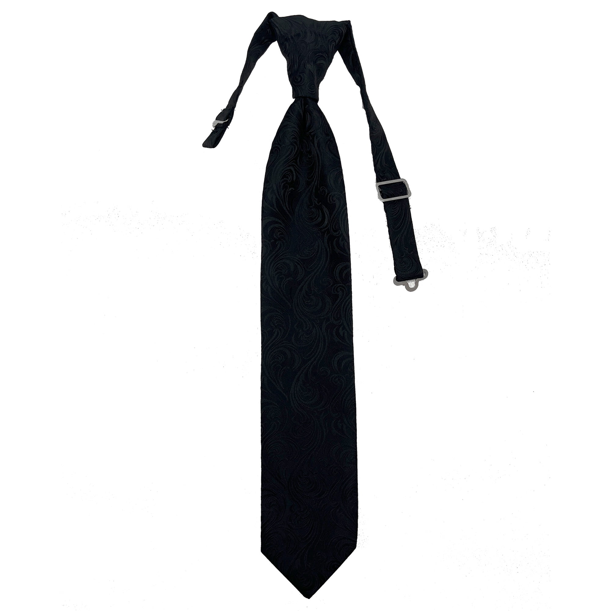 Youth Imperial Black Formal Satin Pre-Tied Neck Tie in a Variety of ...
