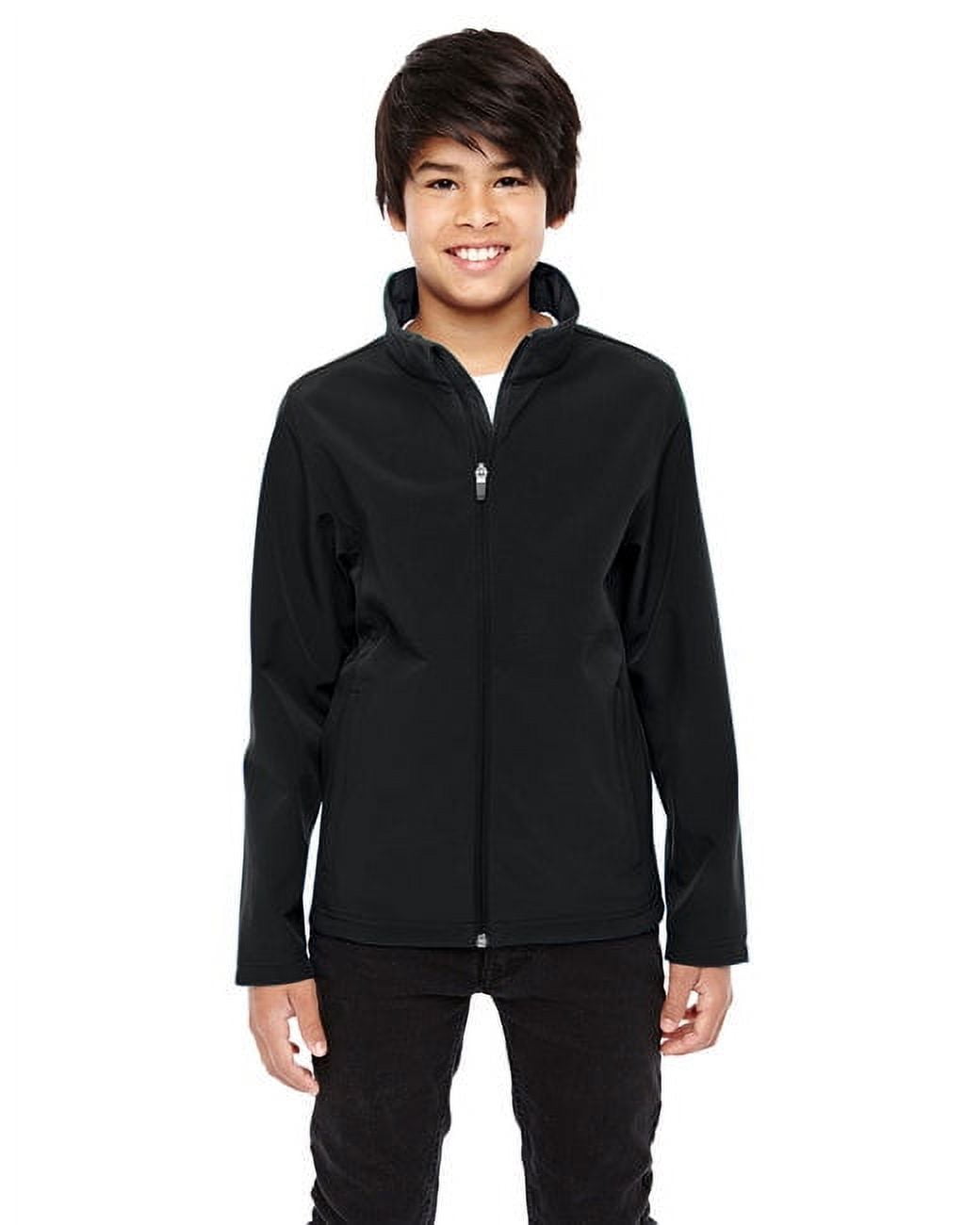 Youth Leader Soft Shell Jacket - BLACK - L - Walmart.com