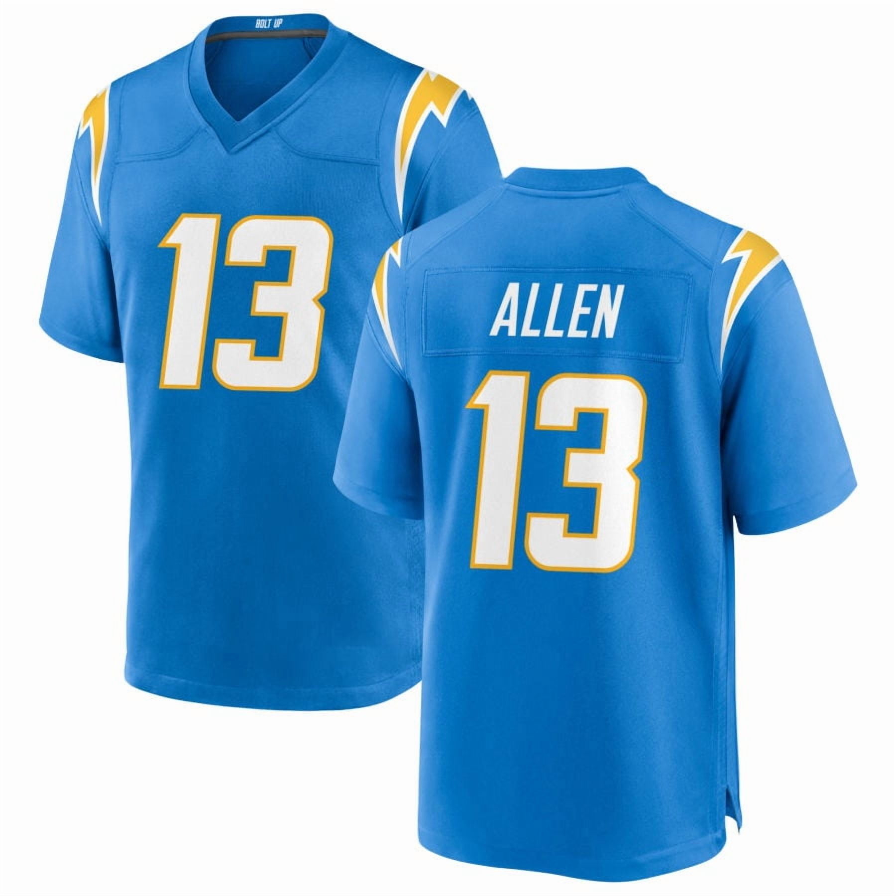 Youth Los Angeles C Allen 13 Blue Sports Player Game Stitched Name ...