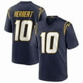 Youth Los Angeles C Herbert 10 Navy Sports Player Game Stitched Name ...