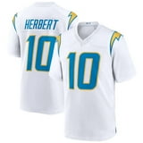 Youth Los Angeles C Herbert 10 White Sports Player Game Stitched Name ...