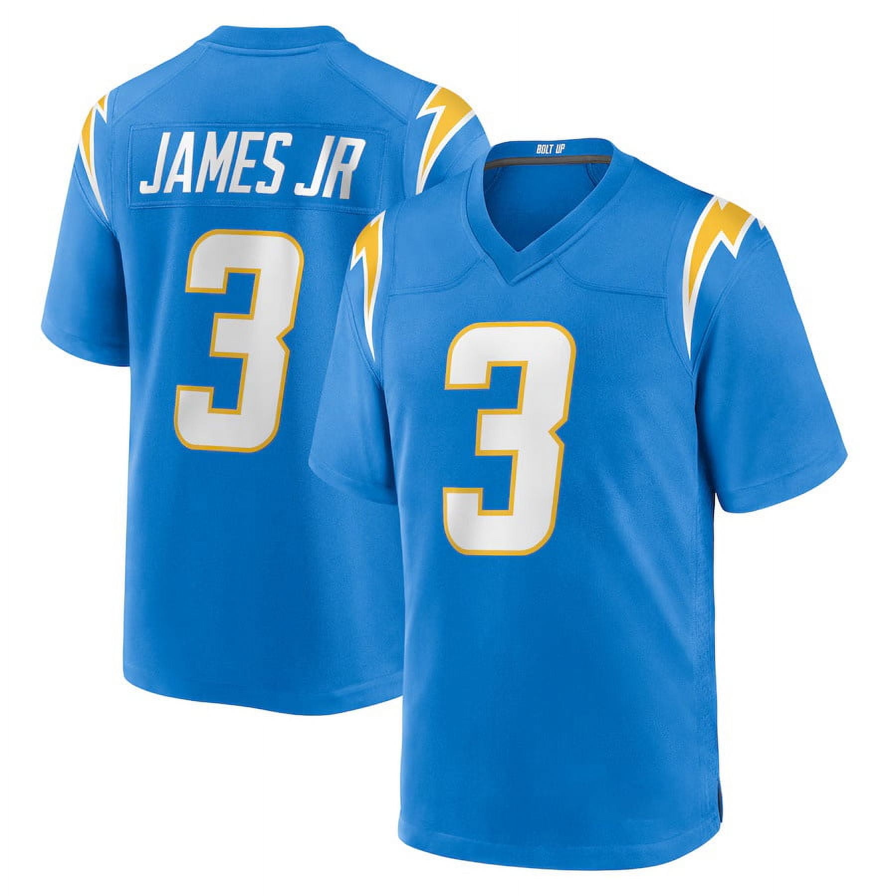 Youth Los Angeles C James Jr 3 Blue Sports Player Game Stitched Name ...