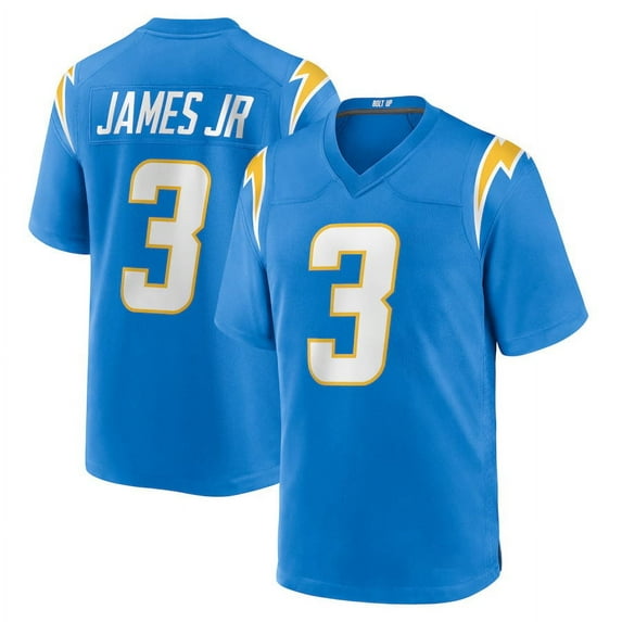 Youth Los Angeles C James Jr 3 Blue Sports Player Game Stitched Name ...