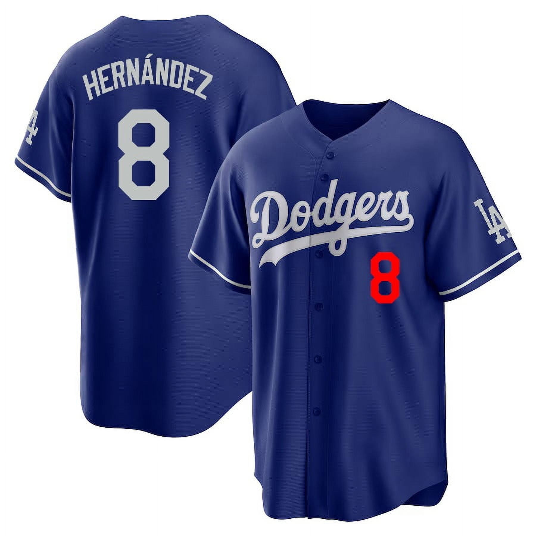 Youth Los Angeles D Hernandez 8 Royal Limited Stitched Player T-shirts ...