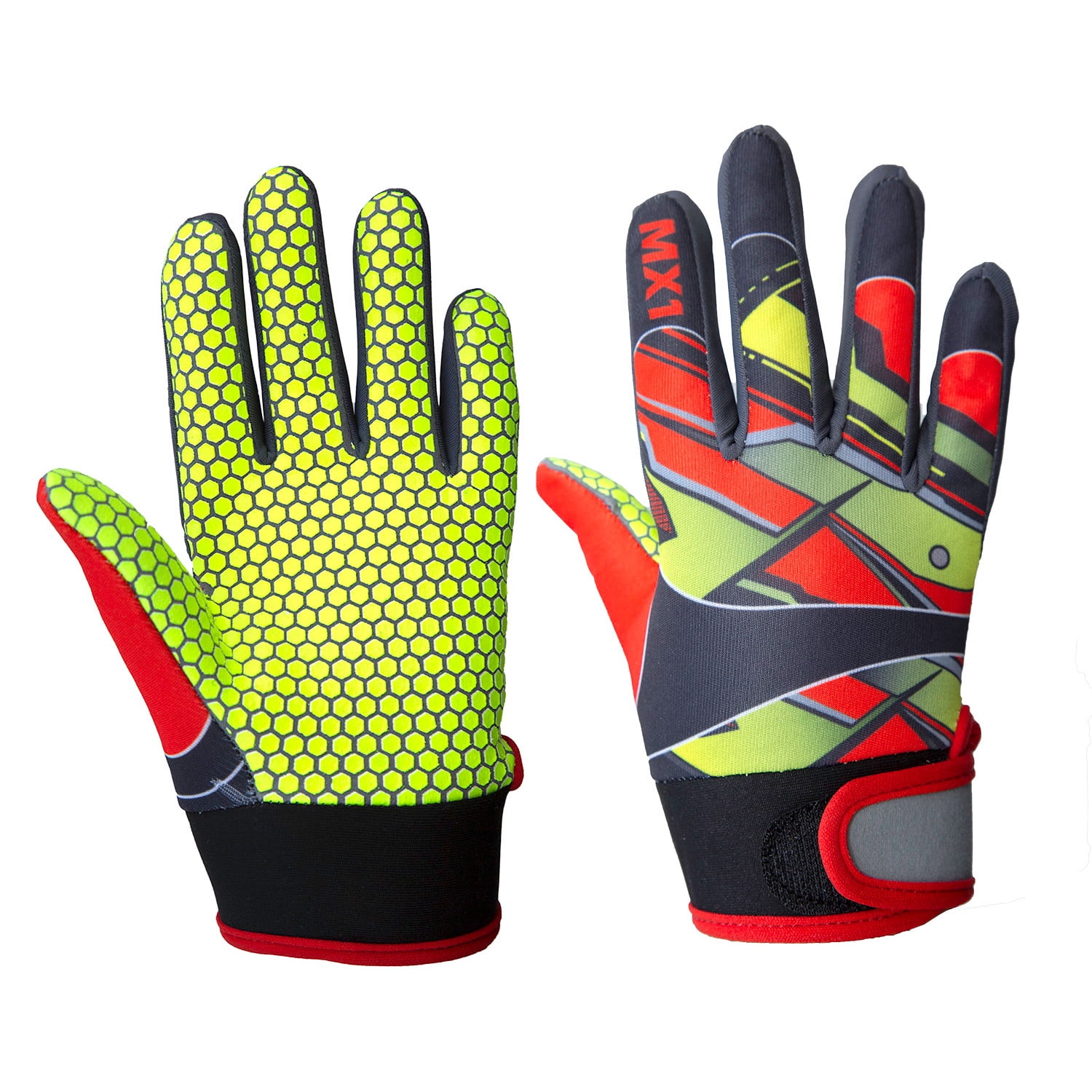 Youth MX ATV off-road Breathable Light-Weight Riding Gloves - Color ...