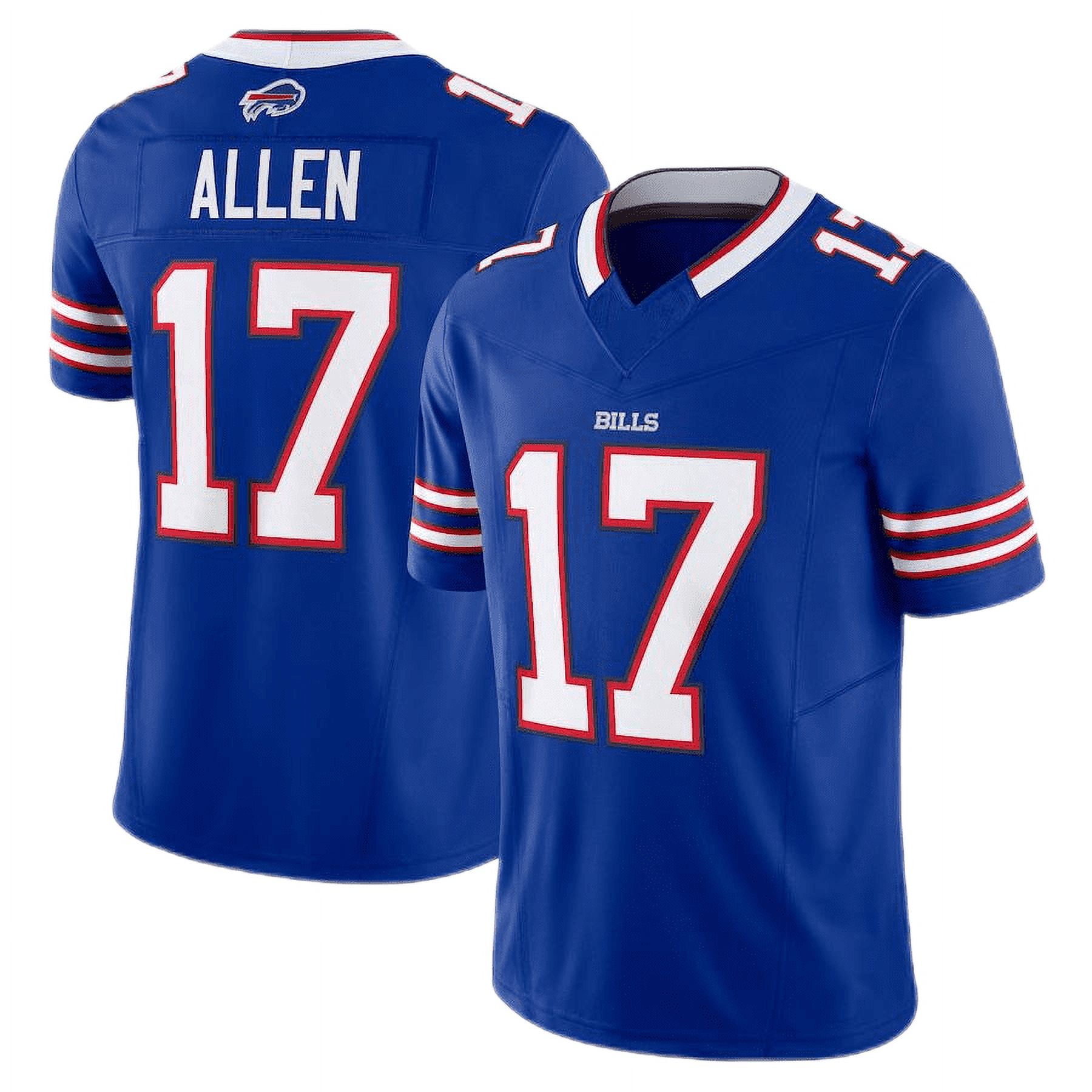 Youth Men Bills American Football Jersey Shirt Josh Allen #17 Sport ...