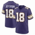 Youth Minnesota Jefferson 18 Purple Alternate Sports Player Game ...