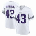 Youth Minnesota Van Ginkel 43 White Alternate Sports Player Game ...