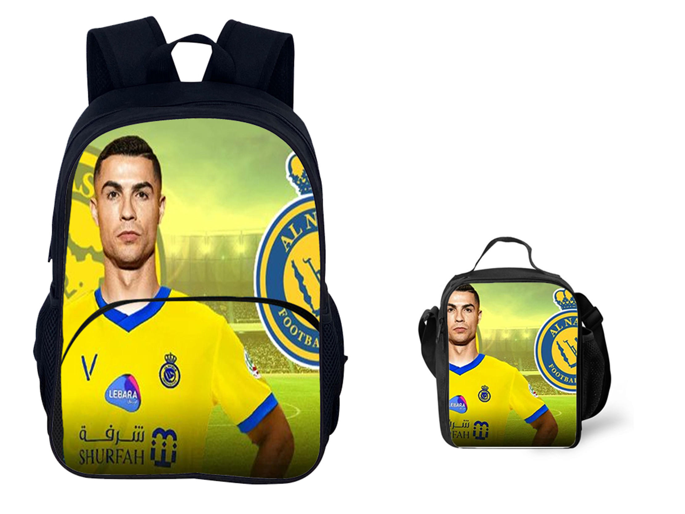 Youth Multifunction Travel Rucksack and Insulated Lunch Box 2Pcs Set ...