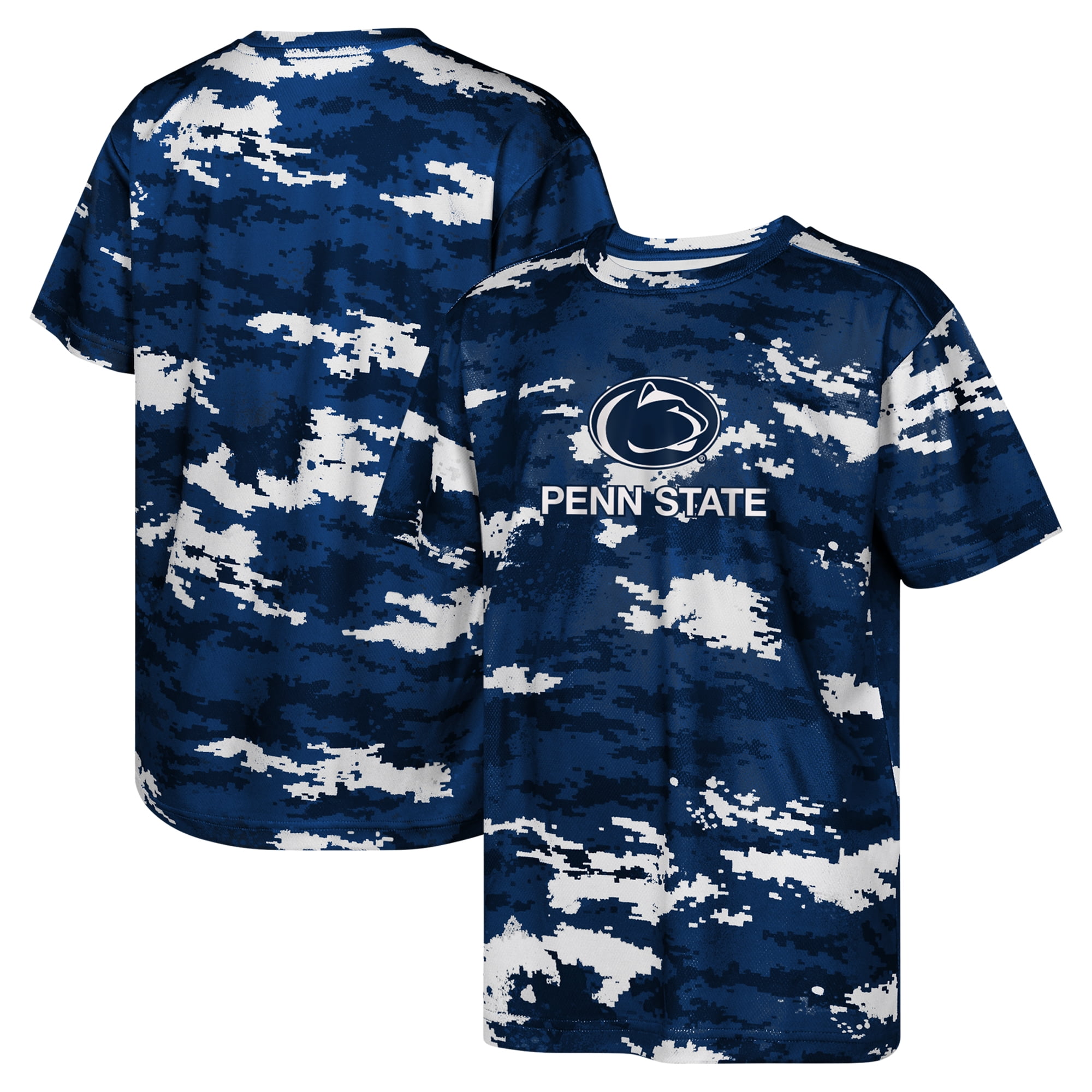 Youth Navy Penn State Nittany Lions Scrimmage Sublimated T-Shirt ...