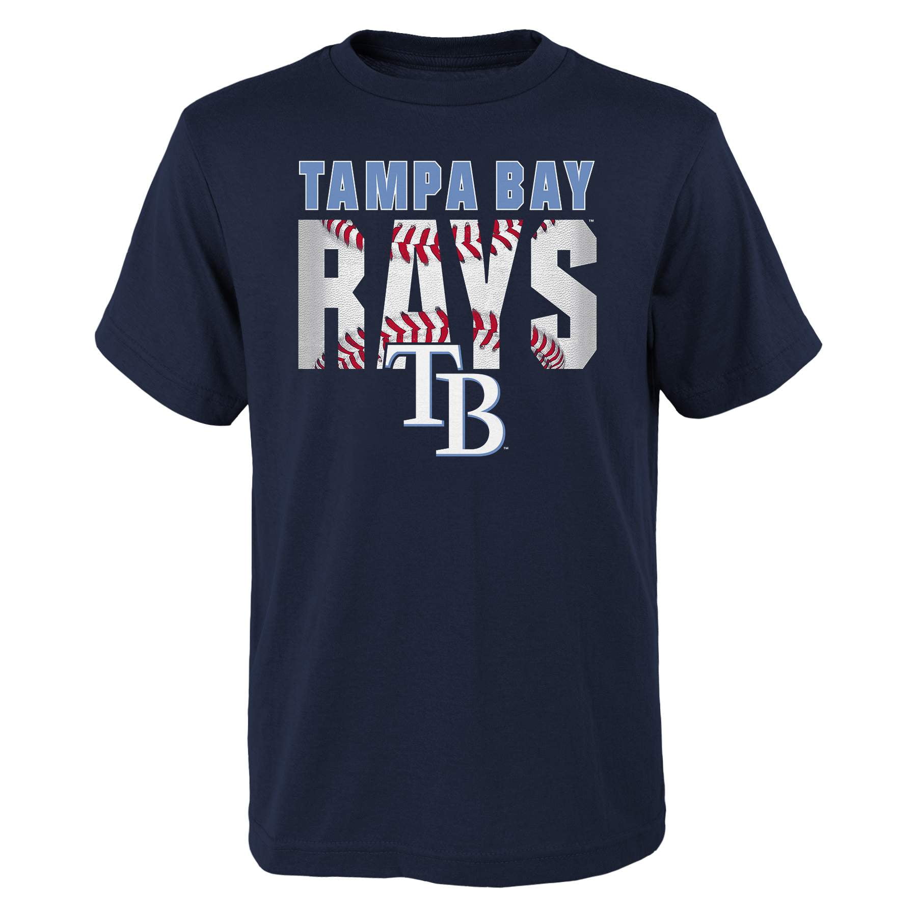 Tampa Bay Rays Graphic Crew Neck Short Sleeve T-Shirt (Boy's) - Walmart.com