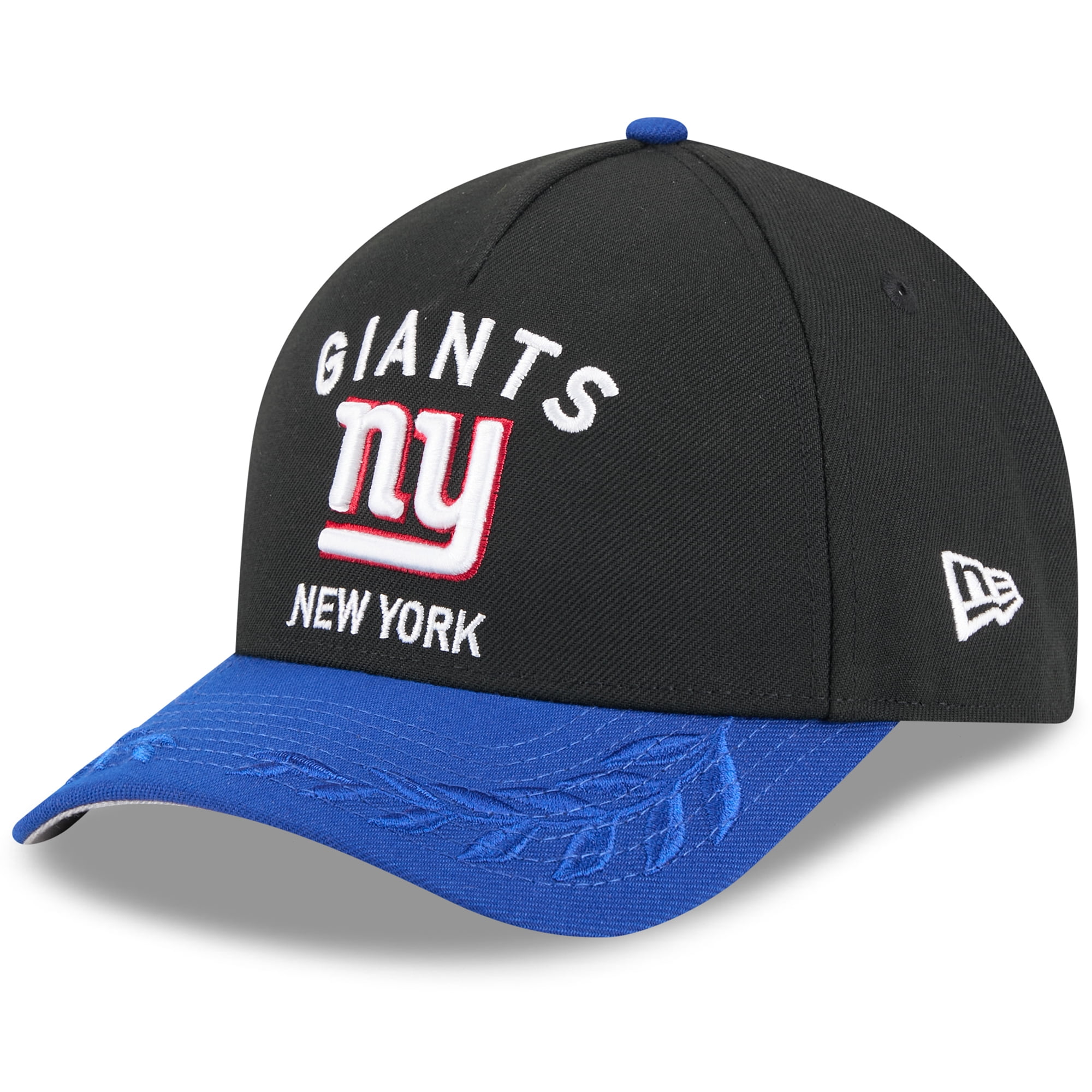 Youth New Era Black/Royal New York Giants 2025 NFL Draft 9FORTY A-Frame ...