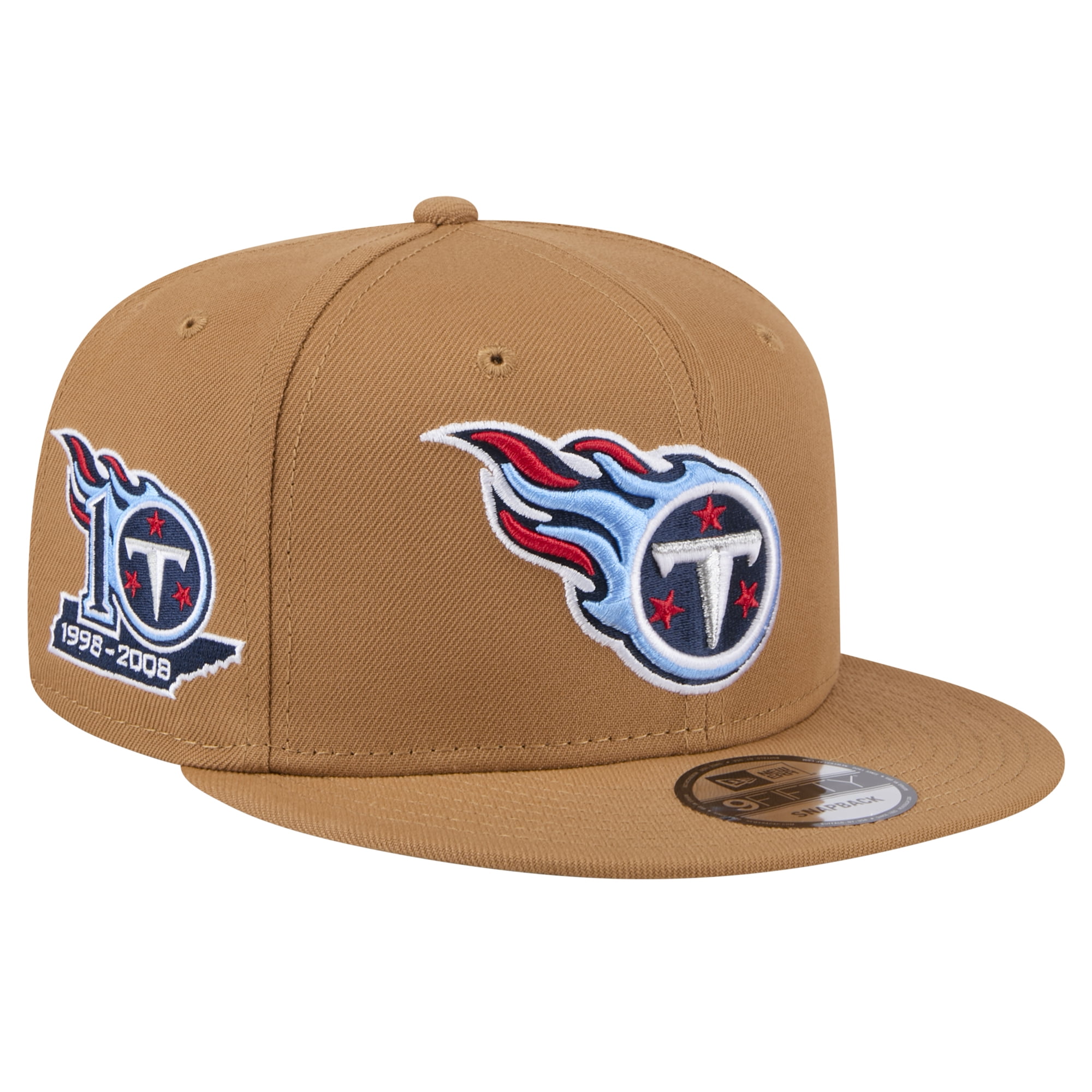 Youth New Era Brown Tennessee Titans Color Pack Side Patch 9FIFTY ...
