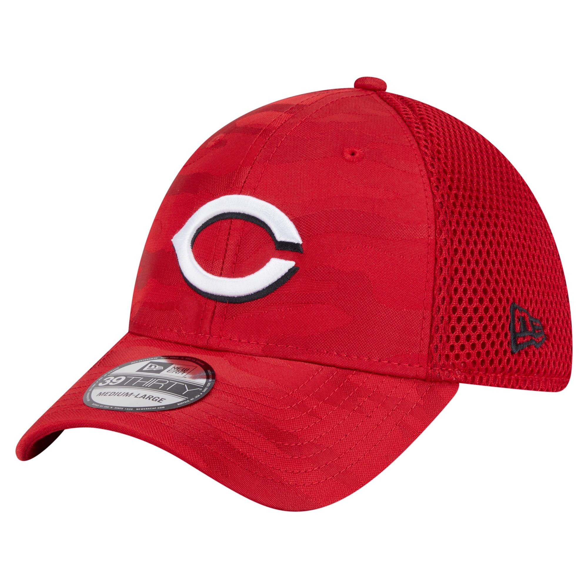 Youth New Era Red Cincinnati Reds Camo 39THIRTY Flex Hat - Walmart.com