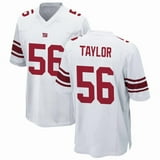Youth New York G Taylor 56 White Sports Player Game Stitched Name ...