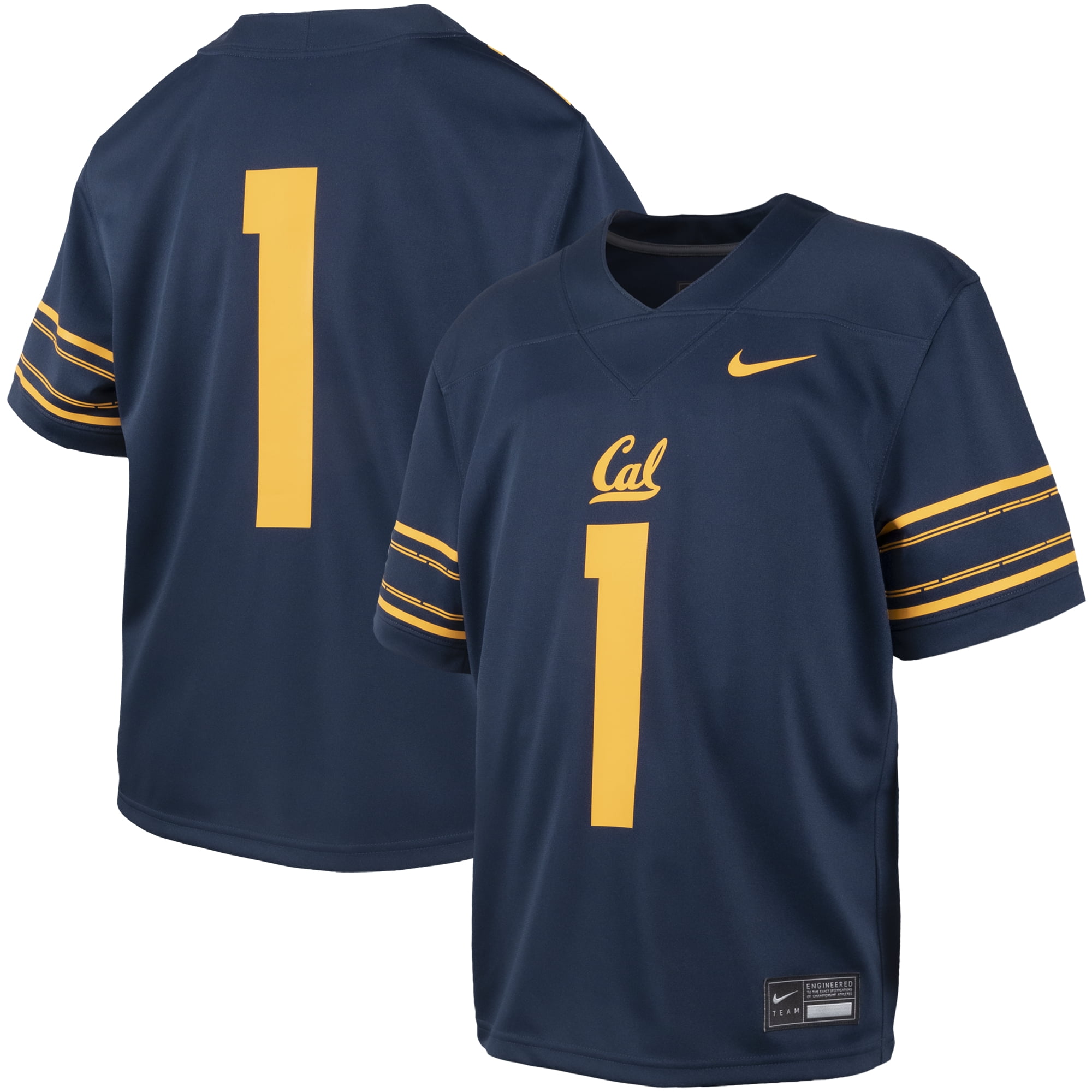 Youth Nike #1 Navy Cal Bears Untouchable Replica Game Jersey - Walmart.com