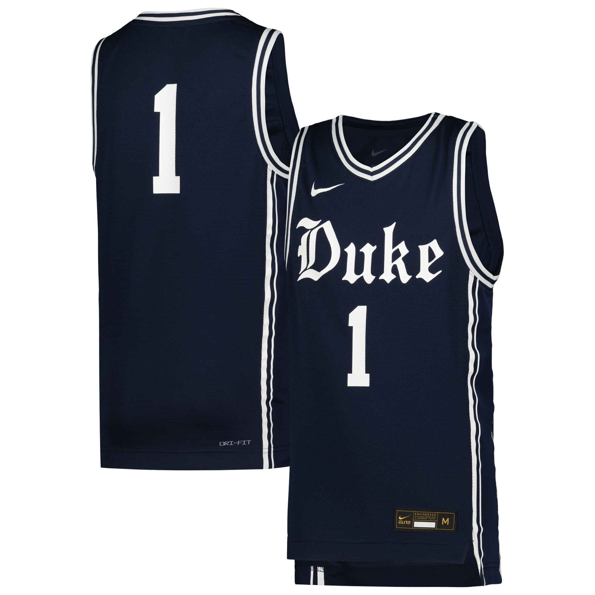Nike Kids Duke Blue Devils Replica Basketball Jersey - Youth Icon #1 ...
