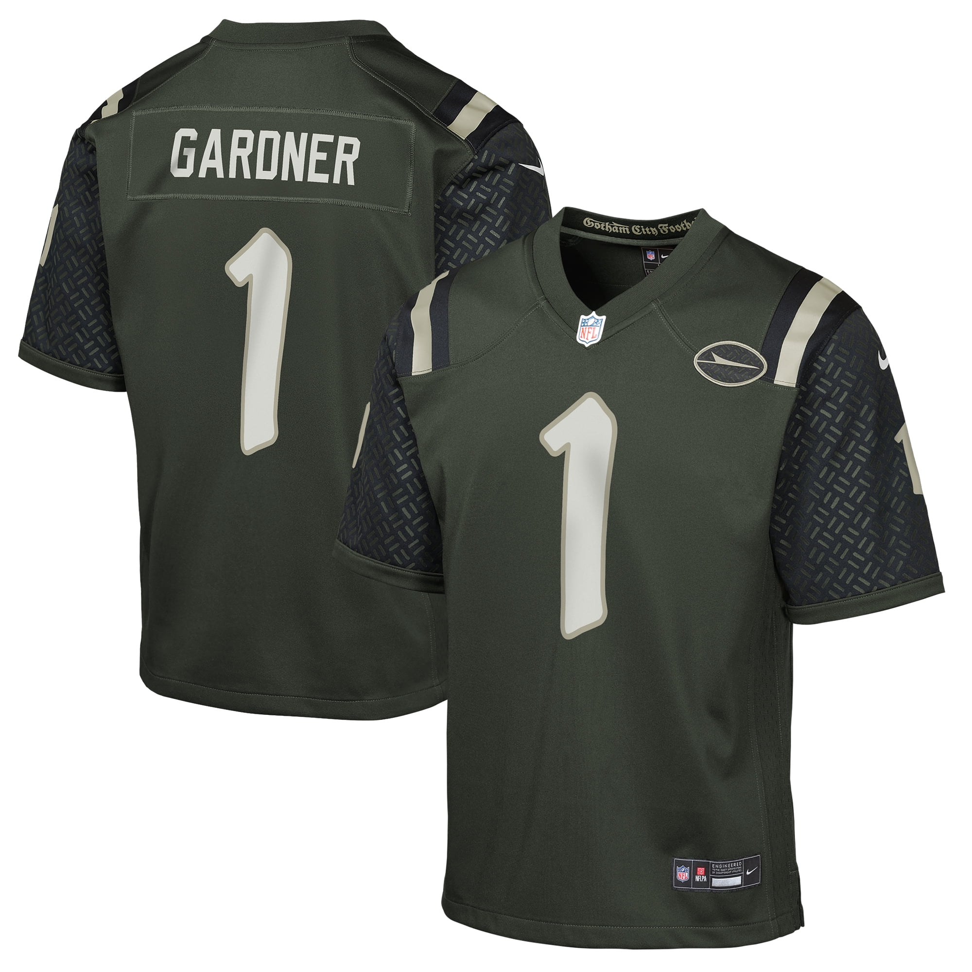 Youth Nike Ahmad Sauce Gardner Gotham Green New York Jets 2025 ...