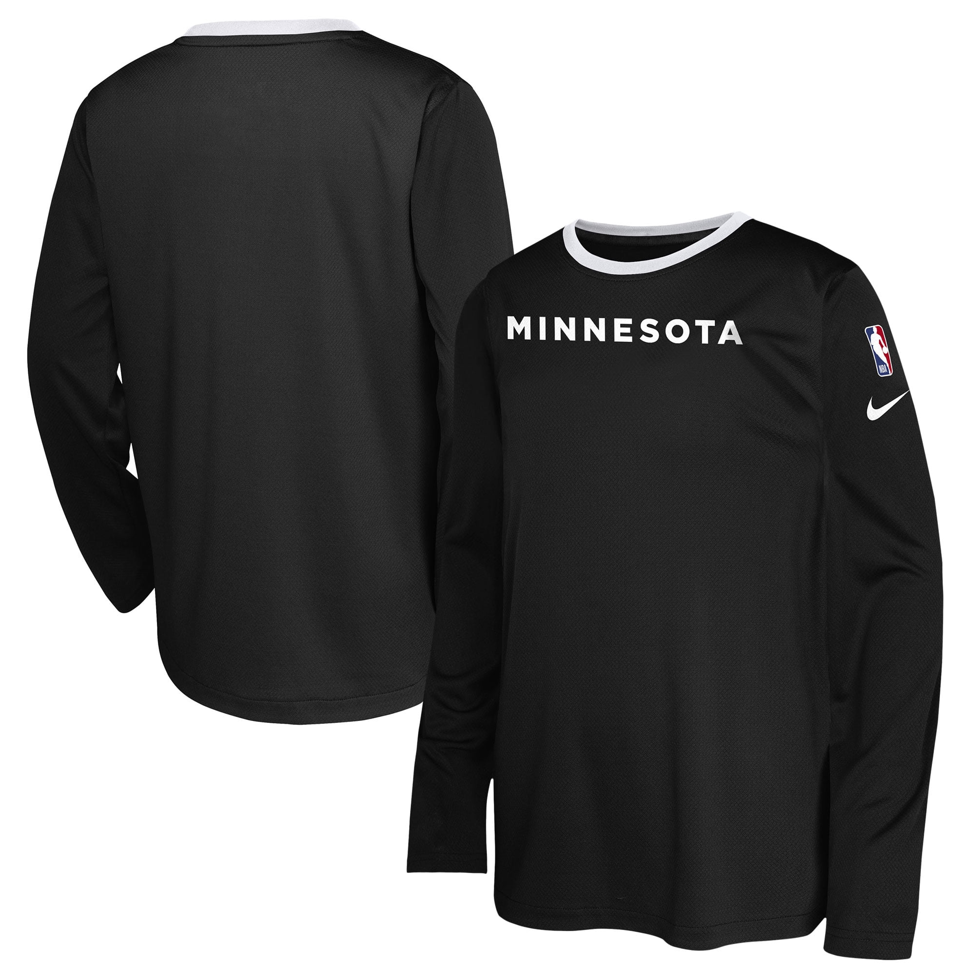 Youth Nike Black Minnesota Timberwolves 2024/25 City Edition Pregame ...