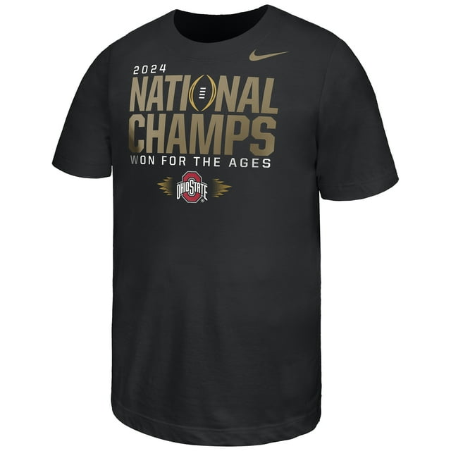 Youth Nike Black Ohio State Buckeyes College Football Playoff 2024 ...