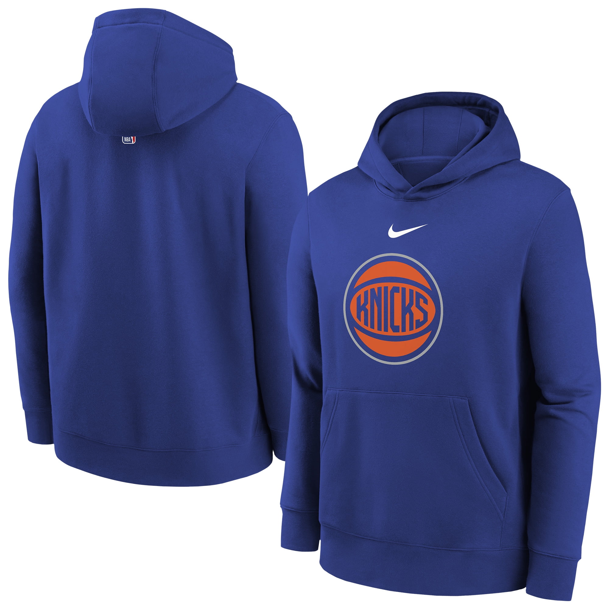 Youth Nike Blue New York Knicks 2025/26 Club Fleece Hoodie - Walmart.com
