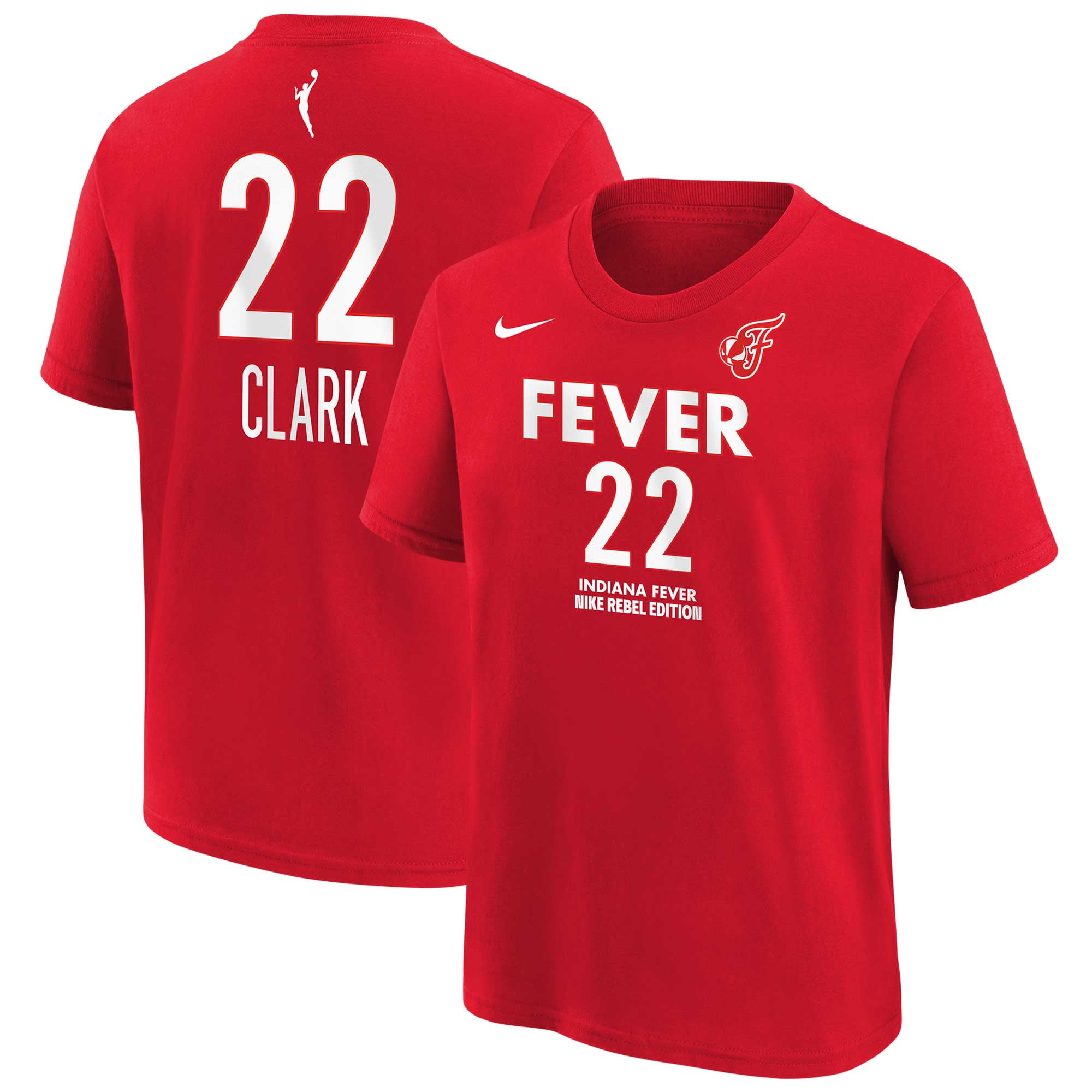 Youth Nike Caitlin Clark Red Indiana Fever 2024 WNBA Draft Rebel ...