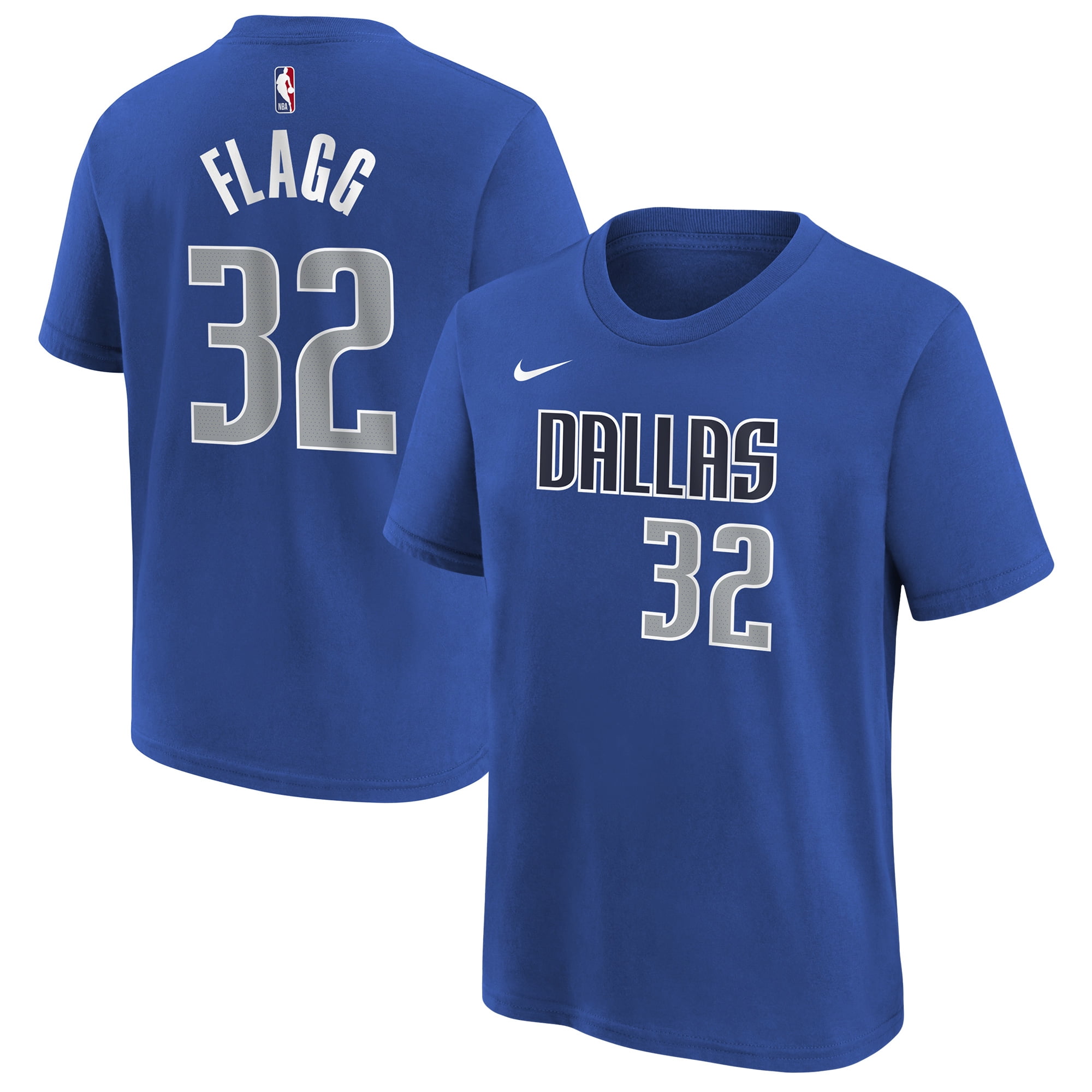 Youth Nike Cooper Flagg Blue Dallas Mavericks 2025 NBA Draft Icon Name ...