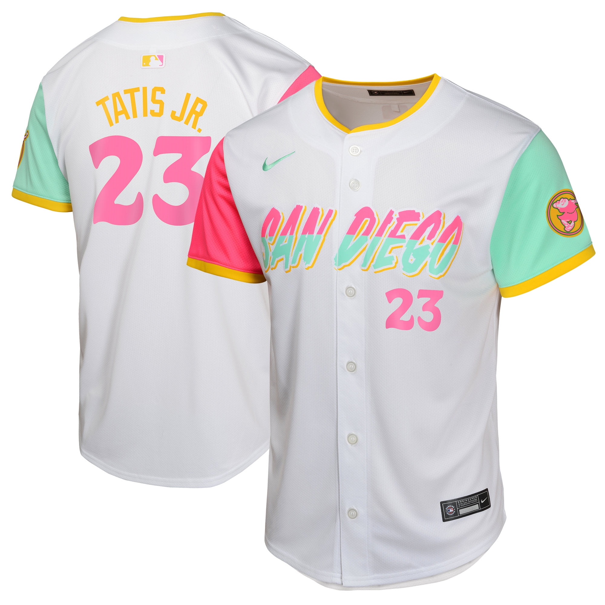 Youth Nike Fernando Tatis Jr. White San Diego Padres City Connect ...