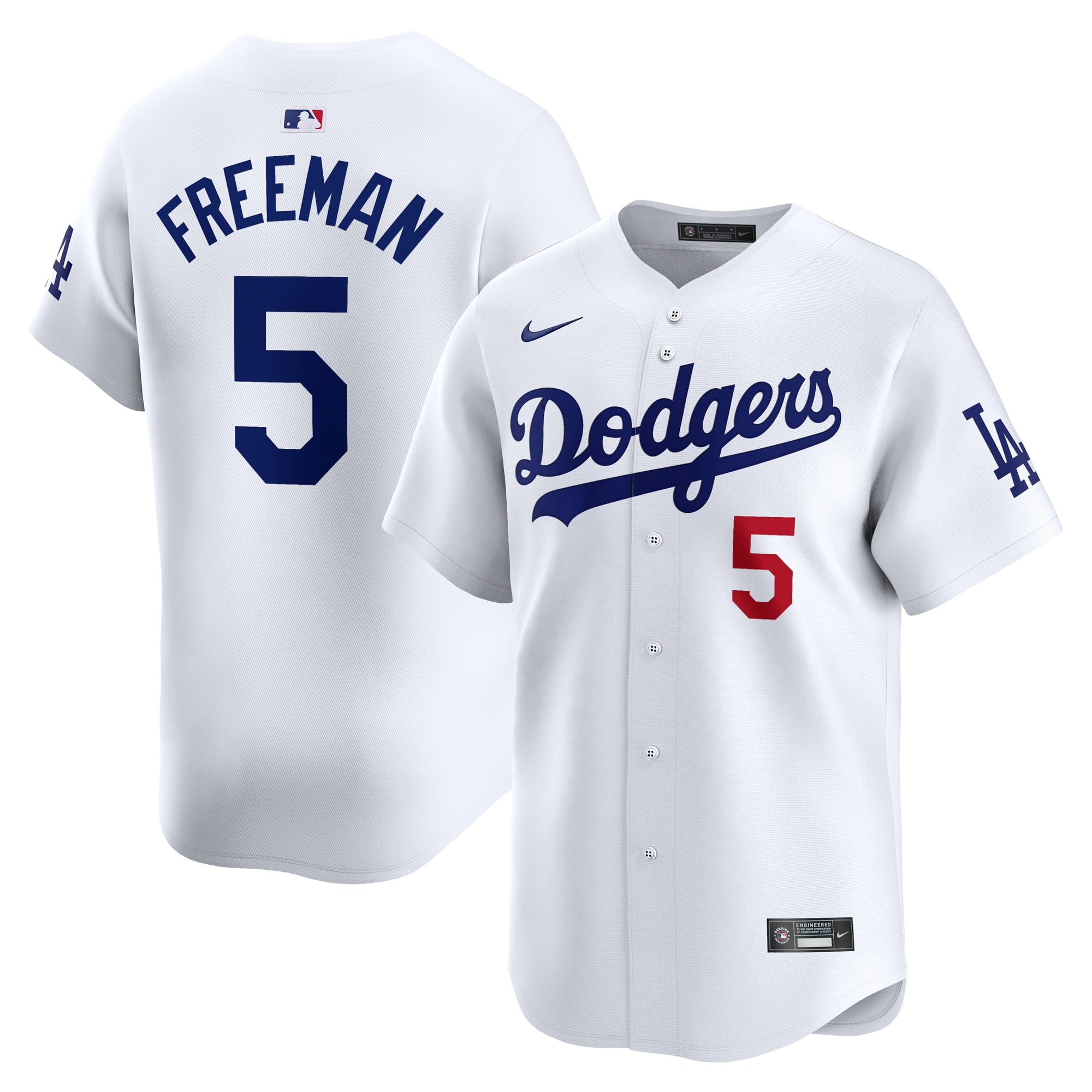 Youth Nike Freddie Freeman White Los Angeles Dodgers Home Limited ...