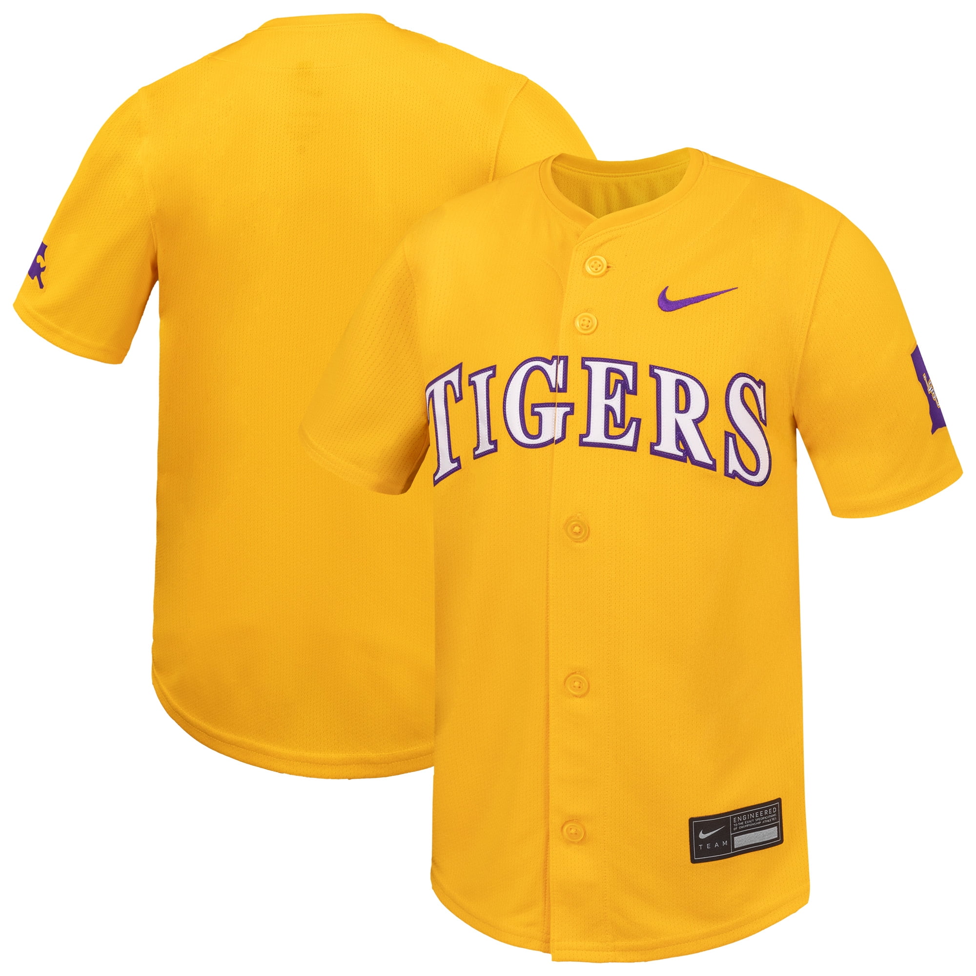 Youth Nike Gold LSU Tigers Limited Baseball Jersey - Walmart.com