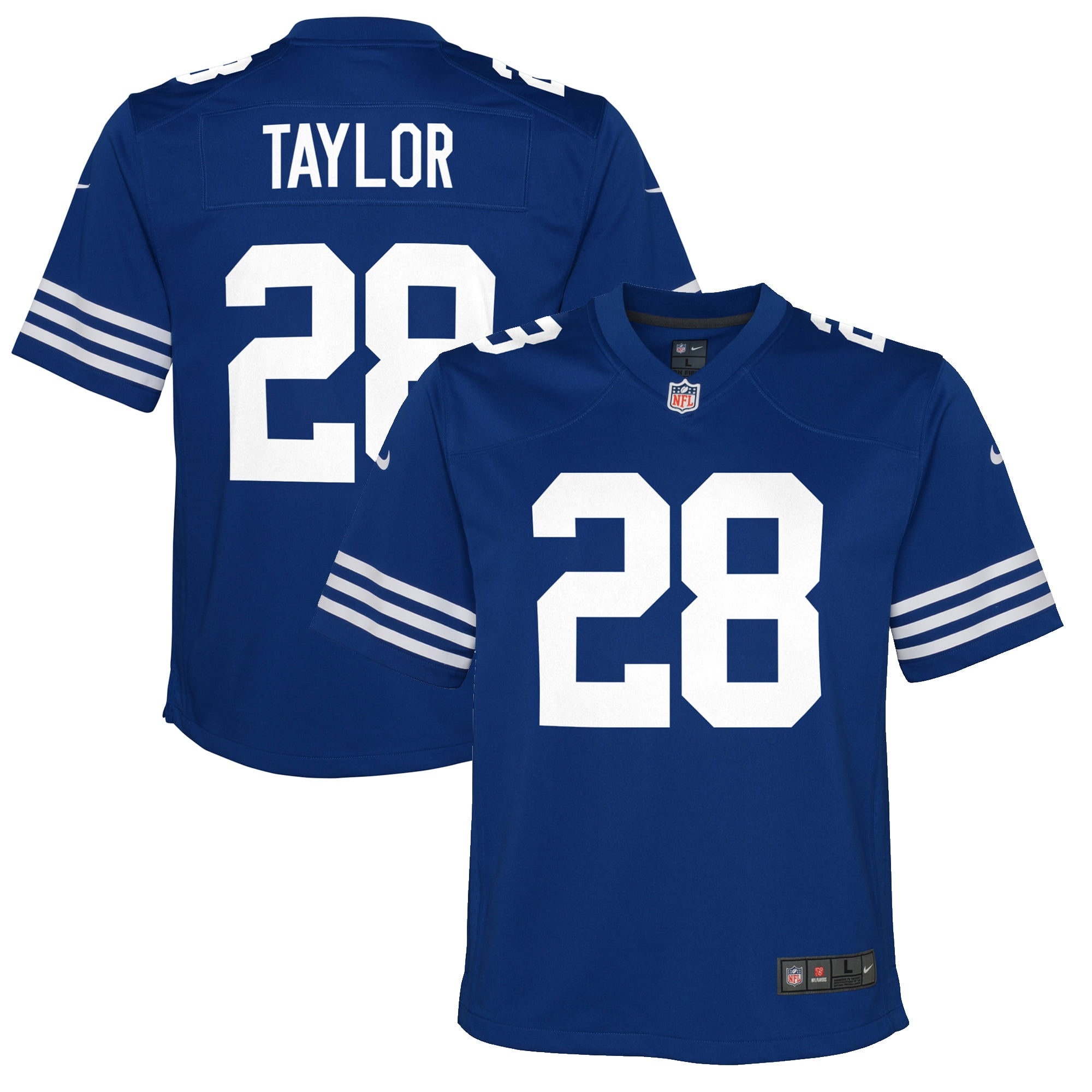 Youth Nike Jonathan Taylor Royal Indianapolis Colts Game Jersey ...