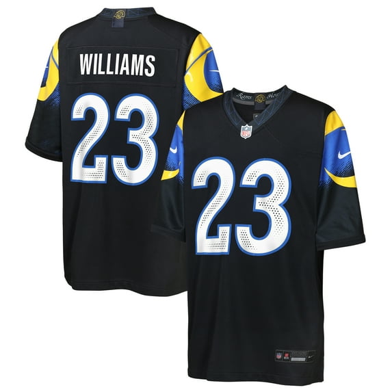 Youth Nike Kyren Williams Midnight Blue Los Angeles Rams 2025 Rivalries ...