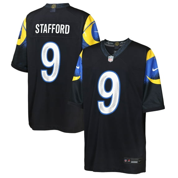 Youth Nike Matthew Stafford Midnight Blue Los Angeles Rams 2025 ...