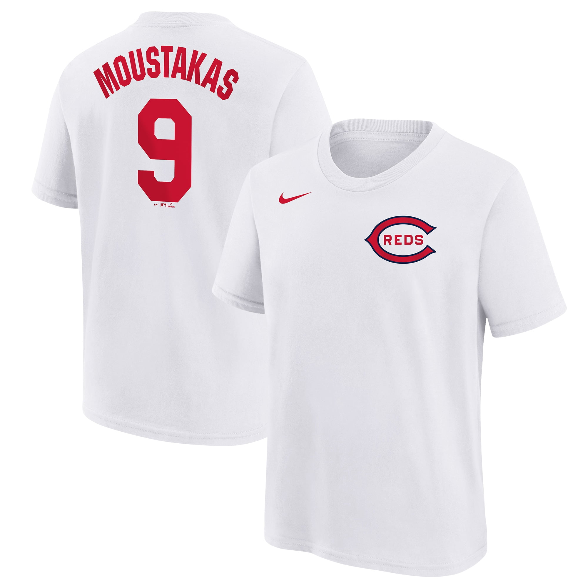 Youth Nike Mike Moustakas White Cincinnati Reds 2022 Field of Dreams ...