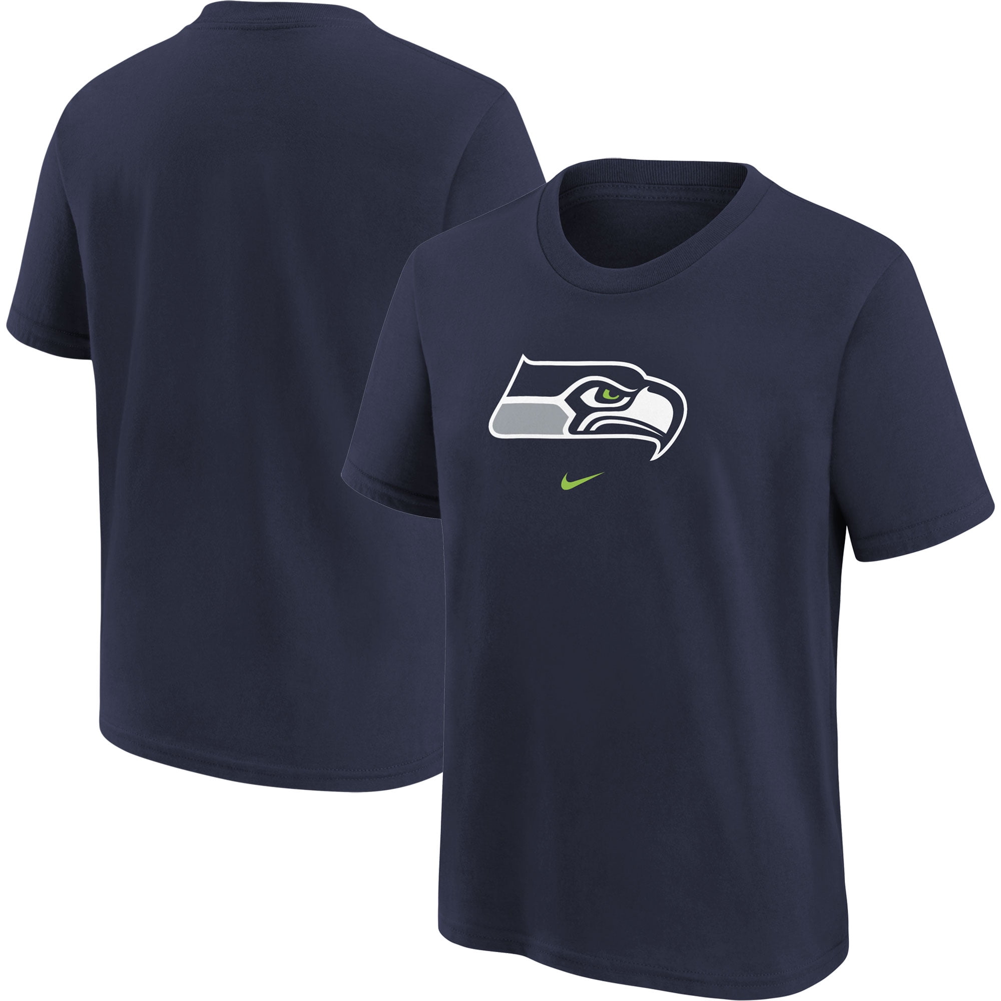 Youth Nike Navy Seattle Seahawks Logo T-Shirt - Walmart.com